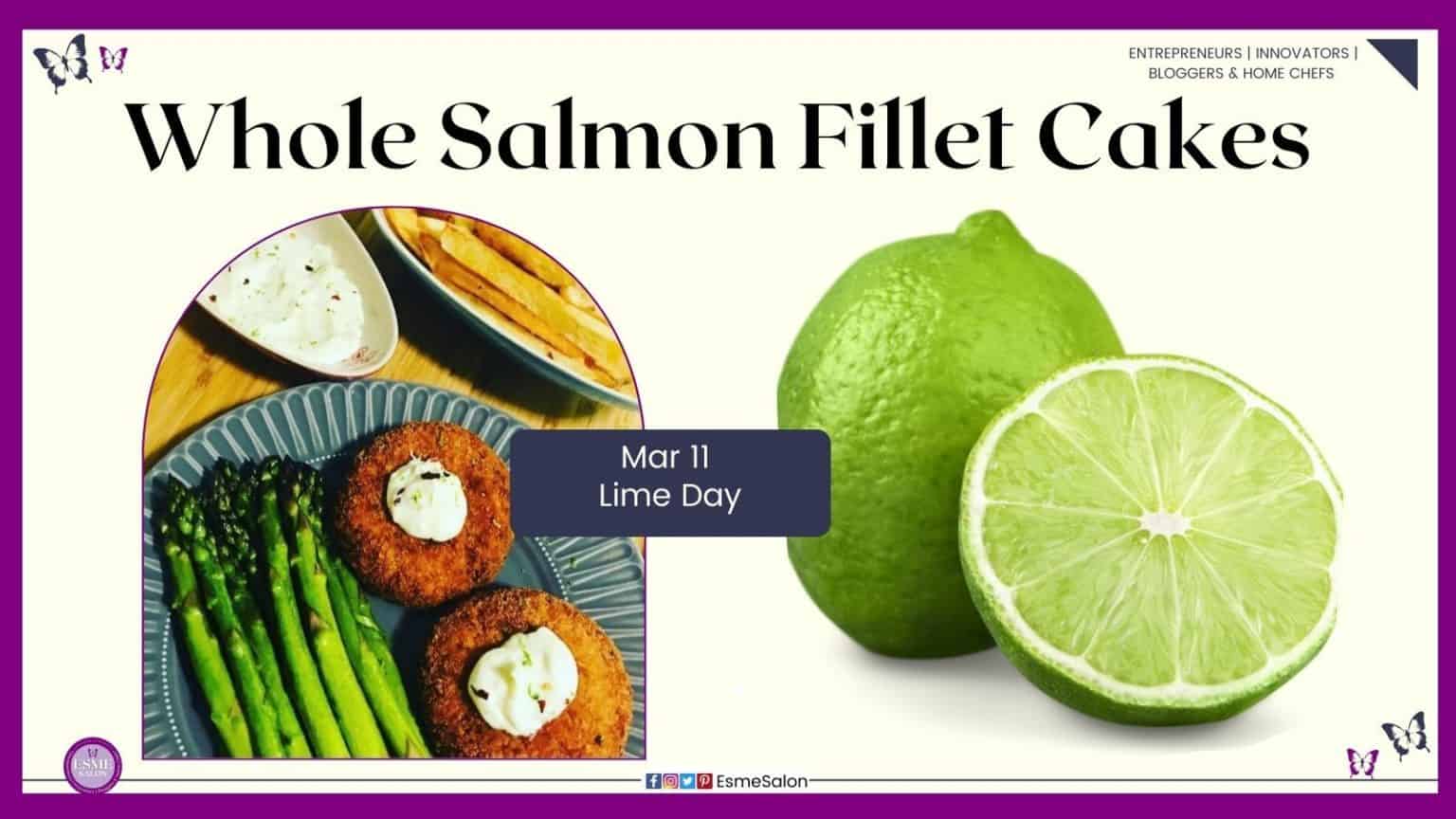 Whole Salmon Fillet Cakes