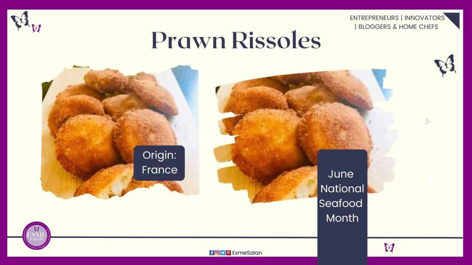 Prawn Rissoles