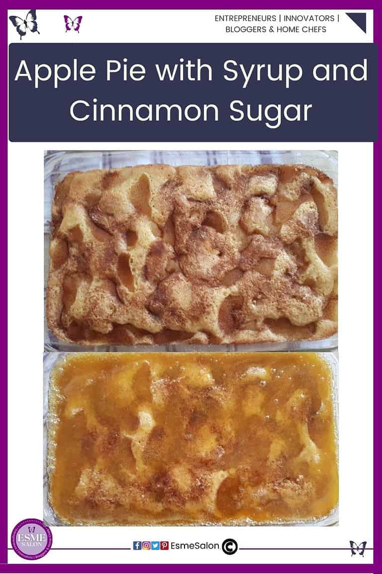 Apple Pie with Syrup