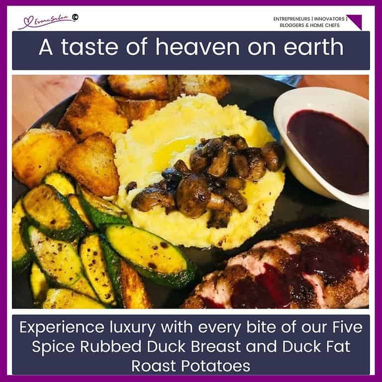 Five Spice Rubbed Duck Breast