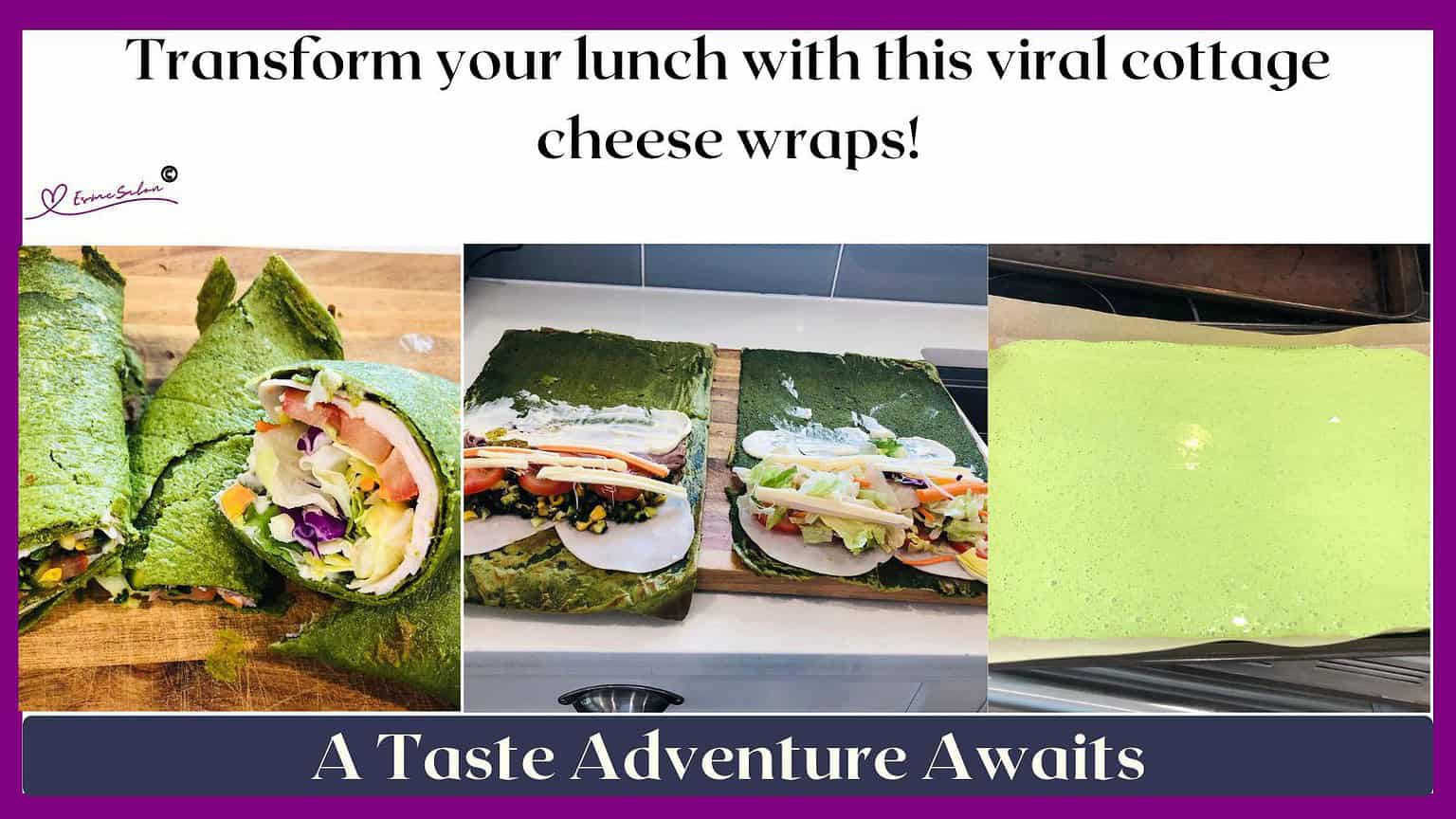 Viral Cottage Cheese Wraps